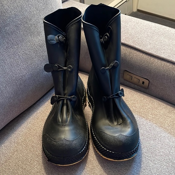 Servus | Shoes | Serves Rubber Waterproof Boots With Button Claps And ...